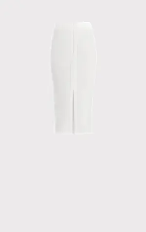 Herve Leger Icon Bandage Pencil Skirt - Alabaster