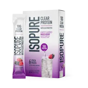 ISOPURE Protein Water Stickpacks Mixed Berry