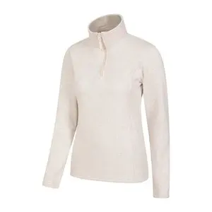 Mountain Warehouse Idris Half Zip Fleece Top - Beige