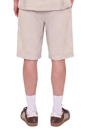 PCFG Daydreamers Linen-look Stitch Detail Shorts