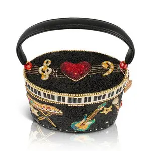 MARY FRANCES ACCESSORIES Jam Session Top Handle Handbag