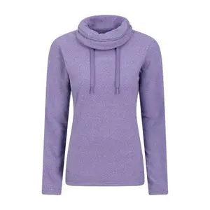 Mountain Warehouse Hebridean Cowl Neck Fleece Top - Grape
