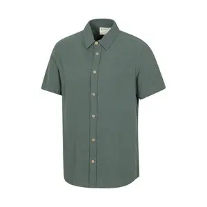 Mountain Warehouse Palm Textured Short-sleeved Shirt - Green