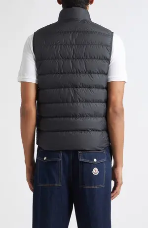 Moncler Treompan Water Repellent Down Puffer Vest - Black