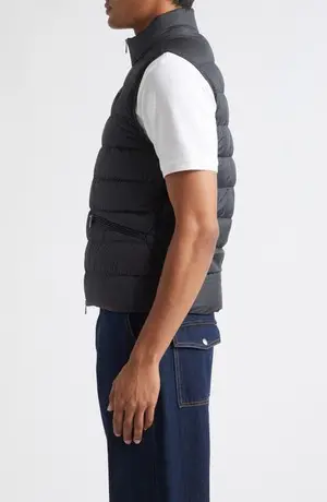 Moncler Treompan Water Repellent Down Puffer Vest - Black
