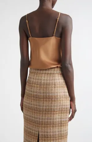 St. John Monroe Liquid Satin Camisole