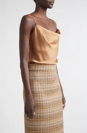 St. John Monroe Liquid Satin Camisole