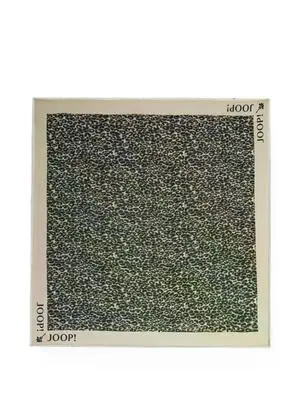 JOOP! Aira Leopard Fringed Scarf