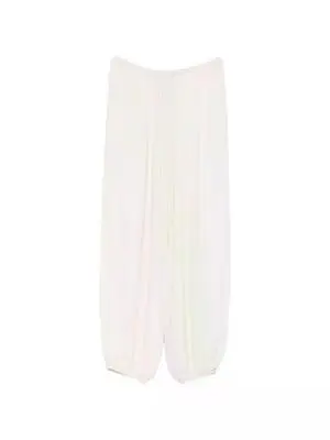 FORTE_FORTE Drawstring-waist Gathered-cuff Trousers