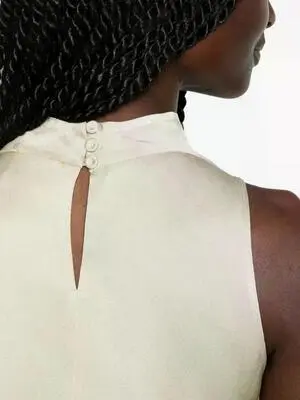 FORTE_FORTE High-neck Sleeveless Top
