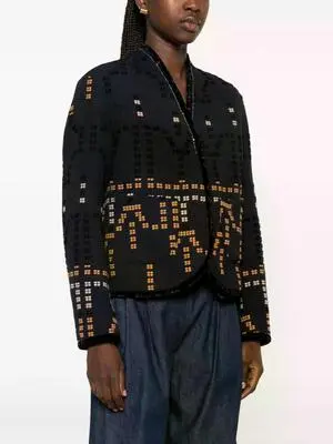 FORTE_FORTE Long-sleeve Buttoned Jacket