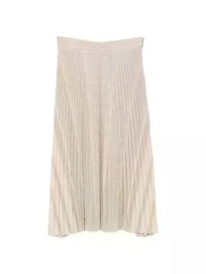 FORTE_FORTE Il Plissé Pleated Midi Skirt