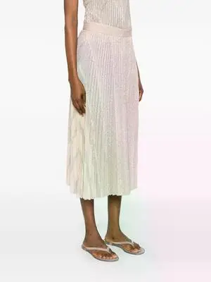 FORTE_FORTE Pleated Midi Skirt