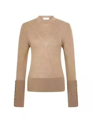Rabanne Button-cuff Long-sleeve T-shirt