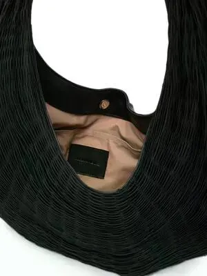 MARIANA MENDEZ Bivalda Leather Shoulder Bag