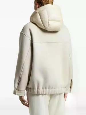 Peserico Hooded Zip-up Jacket