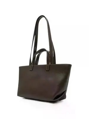 A.p.c. Small Drummer Logo-print Leather Tote Bag