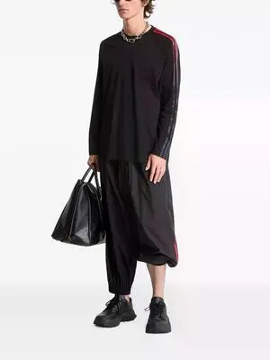 Y3 Gradient 3-stripes Track Pants - Black