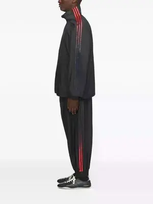 Y3 Gradient 3-stripes Drawstring Track Pants - Black