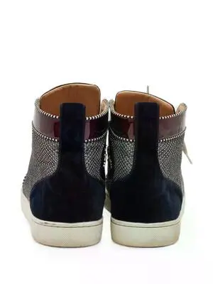 CHRISTIAN LOUBOUTIN Spikes Orlato High Top Sneakers