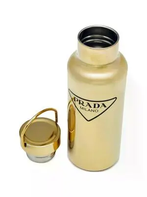 Prada Tone Logo Print Thermal Water Bottle