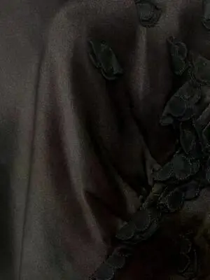 Roberto Cavalli Floral Appliqué-detail Blouse