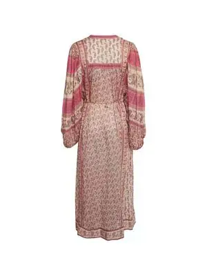 Zimmermann Paisley-print Puff-sleeve Maxi Dress