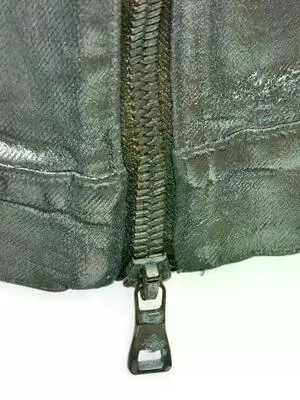Balmain Metallic Denim Jacket