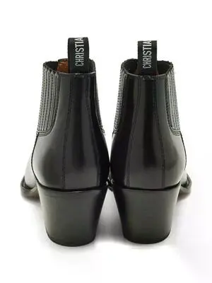 Dior Leather Ankle Boots