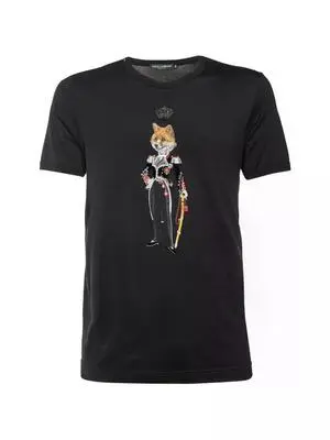 Dolce & Gabbana Printed T-shirt - Black