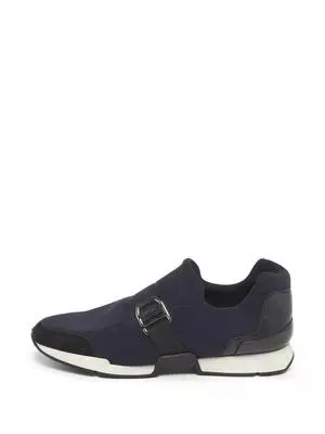 Hermès Run Slip-on Sneakers With Silver-tone Hardware
