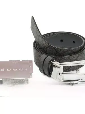 Gucci Gg Supreme Reversible Belt