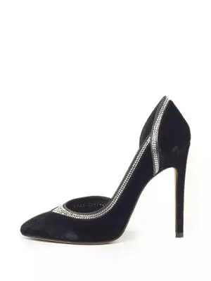 GINA Crystal-embellished D'orsay Pumps