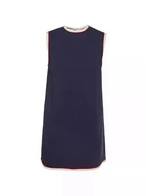 Gucci Sleeveless Tunic Mini Dress - Blue