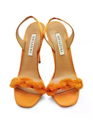AQUAZZURA Love Slingback Sandals