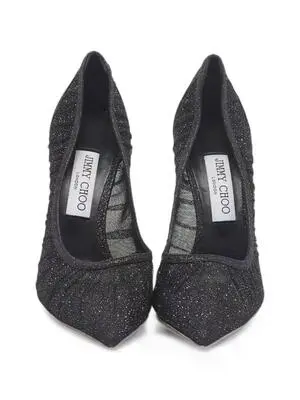 JIMMY CHOO Mesh Pointed-toe Pumps
