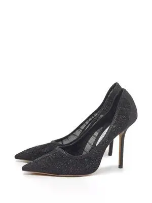 JIMMY CHOO Mesh Pointed-toe Pumps