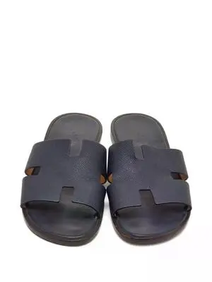 Hermès Izmir Leather Slides