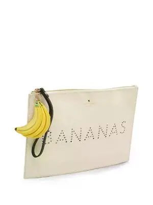Kate Spade New York Flights Of Fancy Bananas Clutch Bag