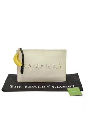 Kate Spade New York Flights Of Fancy Bananas Clutch Bag