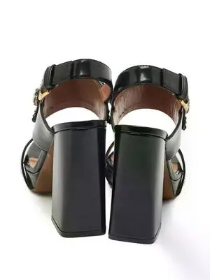 Marni Embellished Fussbett Sabot Sandals