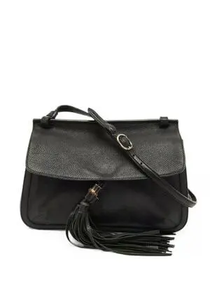 GUCCI Gucci Bamboo Daily Leather Shoulder Bag