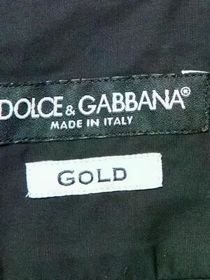 Dolce & Gabbana Leopard-appliqué Tuxedo Shirt