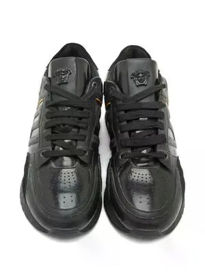 Versace Odissea Leather Sneakers