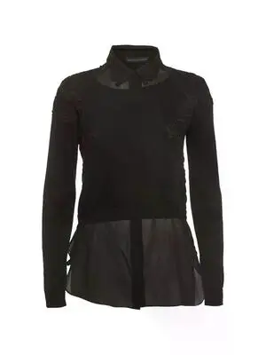 Ermanno Scervino Sheer-panel Top