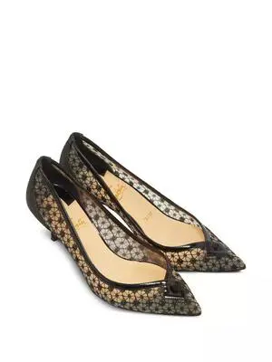 CHRISTIAN LOUBOUTIN Leather Heeled Pumps - Black