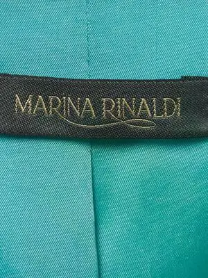 Marina Rinaldi Fitted Sateen Blazer