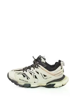 Balenciaga Rack Faux-leather And Mesh Sneakers