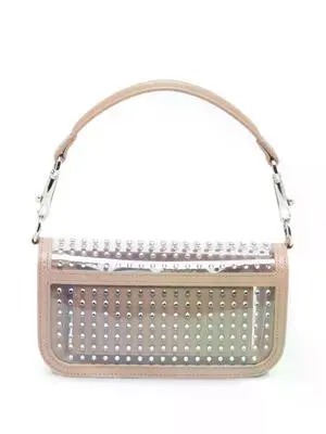 Valentino Garavani Locò Crystal-embellished Shoulder Bag