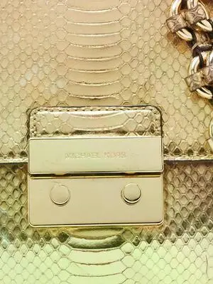 Michael Kors Piper Snake-effect Shoulder Bag